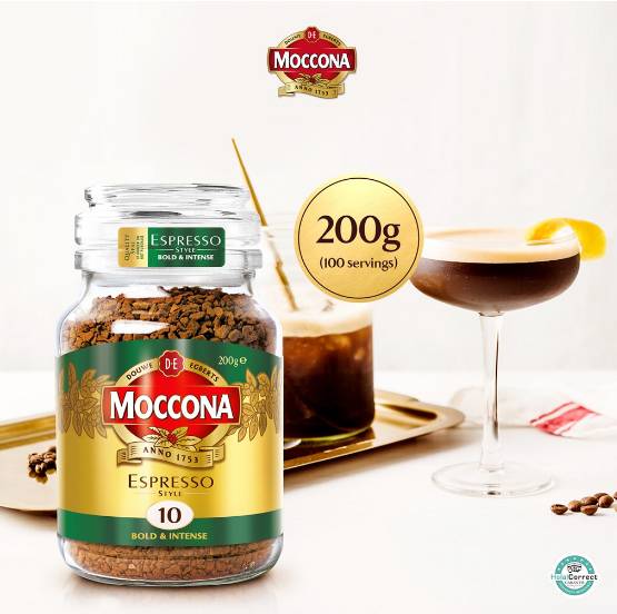 Moccona Classic Freeze Dried Instant Coffee - Espresso Style 100g [4769]